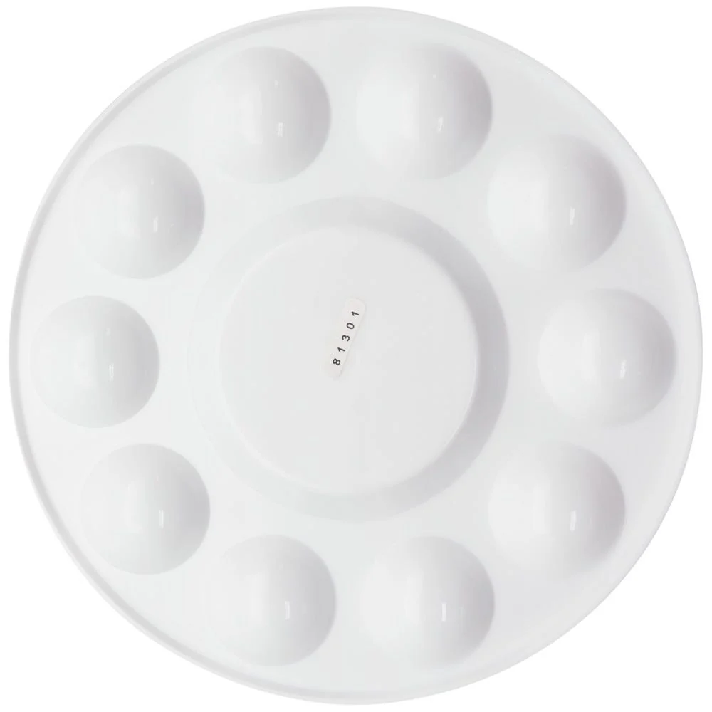 Mont Marte Round Plastic Palette Discovery 17cm (6.7in) - Art & Craft Store