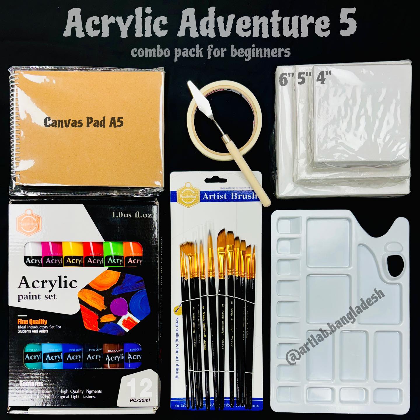Acrylic Adventure 5 - Art Lab